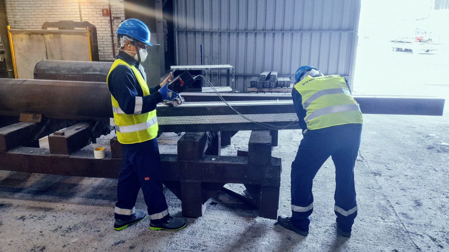 Innerspec visits Sidenor’s and Valji’s facilities to carry out the last ...