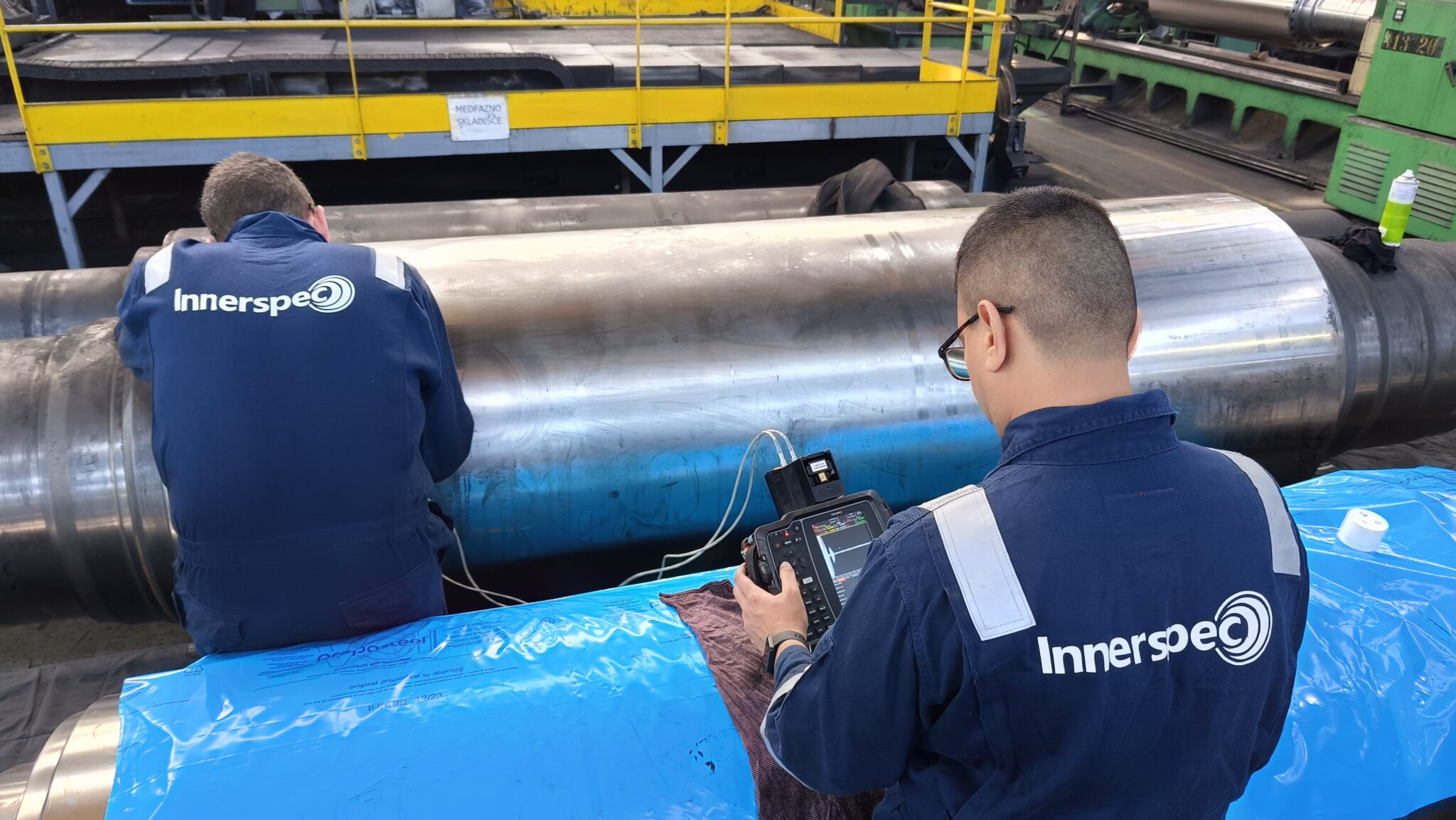 Innerspec visits Sidenor’s and Valji’s facilities to carry out the last ...